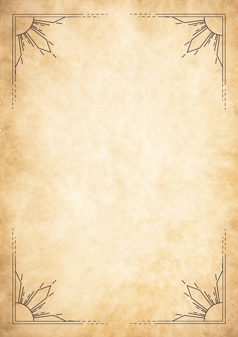 Parchment Paper Pdf - Etsy