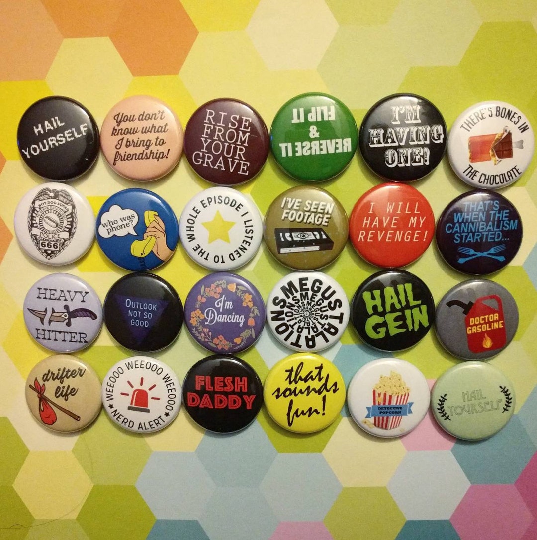 Last Podcast on the Left Buttons Set 1 - Etsy
