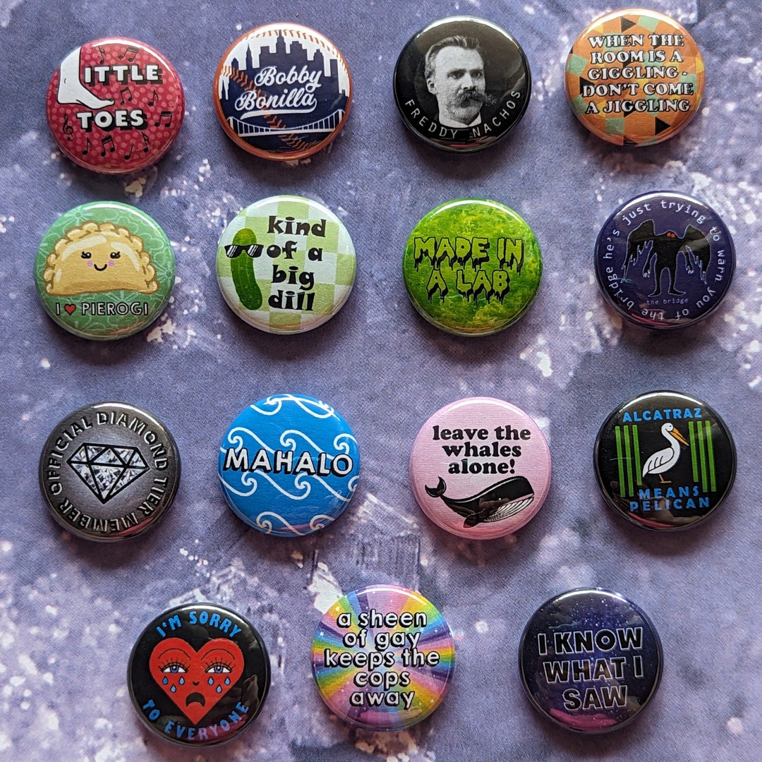 Last Podcast on the Left Buttons - Set 6.66 - Etsy