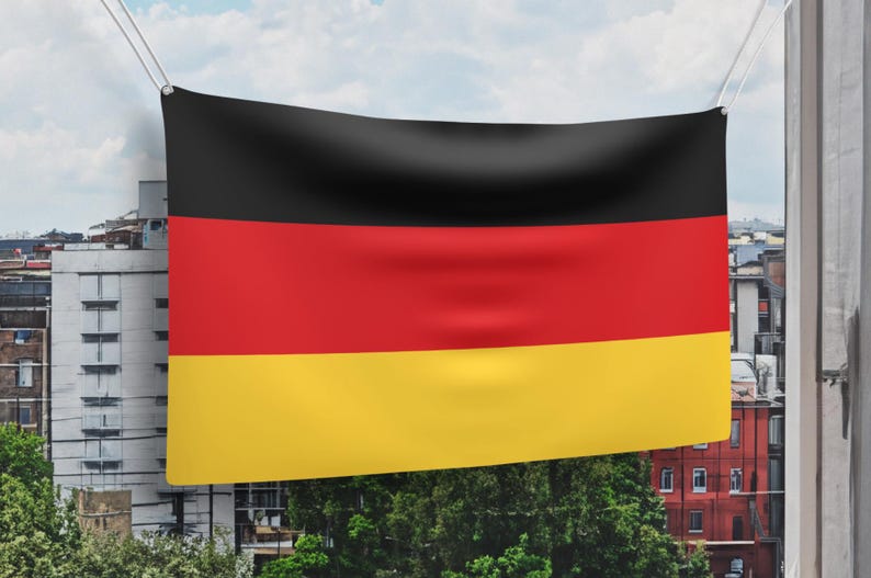 Flag of Germany Banner | German Banner | Premium 13oz Vinyl Banner ...