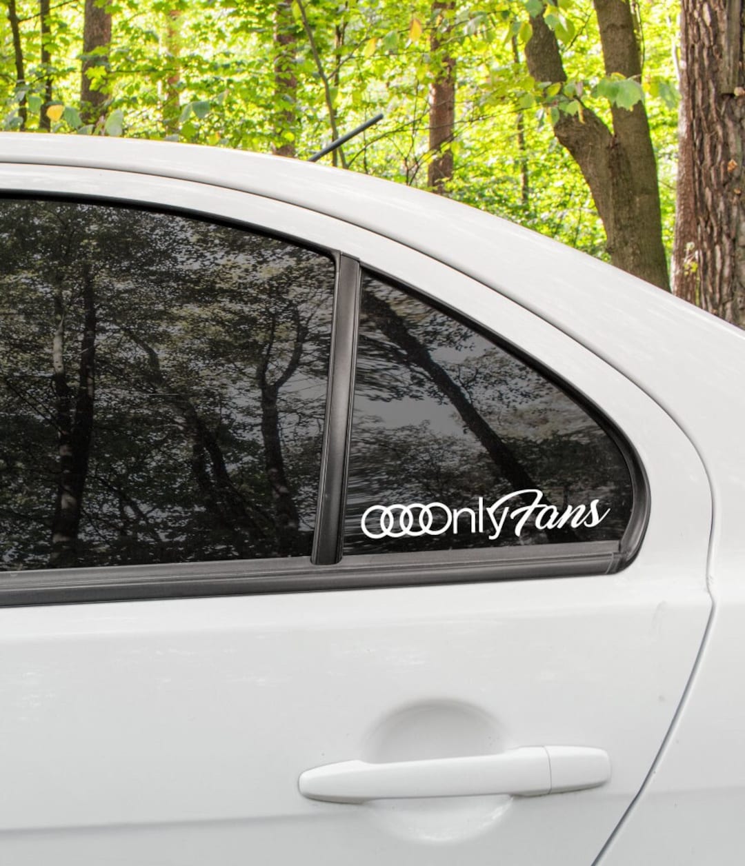 Audi Fans Car Decal Audi Sticker Onlyfans Audi Emblem Logo Onlyaudi ...