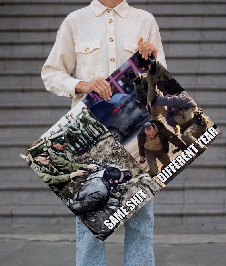 Same Shit Different Year (double-sided) Printed Cardstock Poster ...