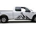 Mountain Range Decal Truck Sticker off Road SUV Nature Hiking Snowboard ...