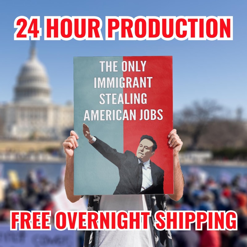 Elon Musk Protest Signs - Etsy