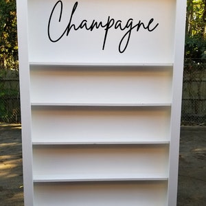 Champagne Decal | Champagne Sign | Celebration Wall Sticker | Event ...