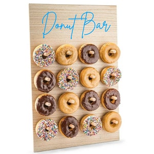 Donut Bar Decal | Donut Wall Sticker | Donut Bar Stand | Celebration ...