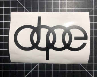 Dope Audi Logo - Etsy