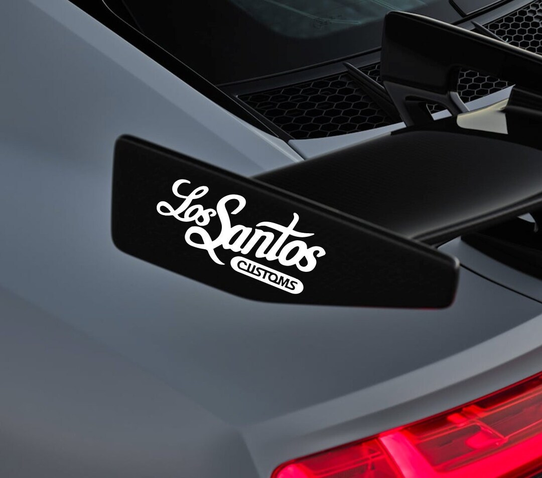 Los Santos Customs Decal Grand Theft Auto GTA Bumper - Etsy