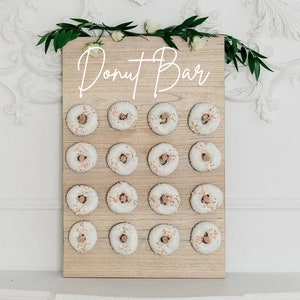 Donut Bar Decal | Donut Wall Sticker | Donut Bar Stand | Celebration ...