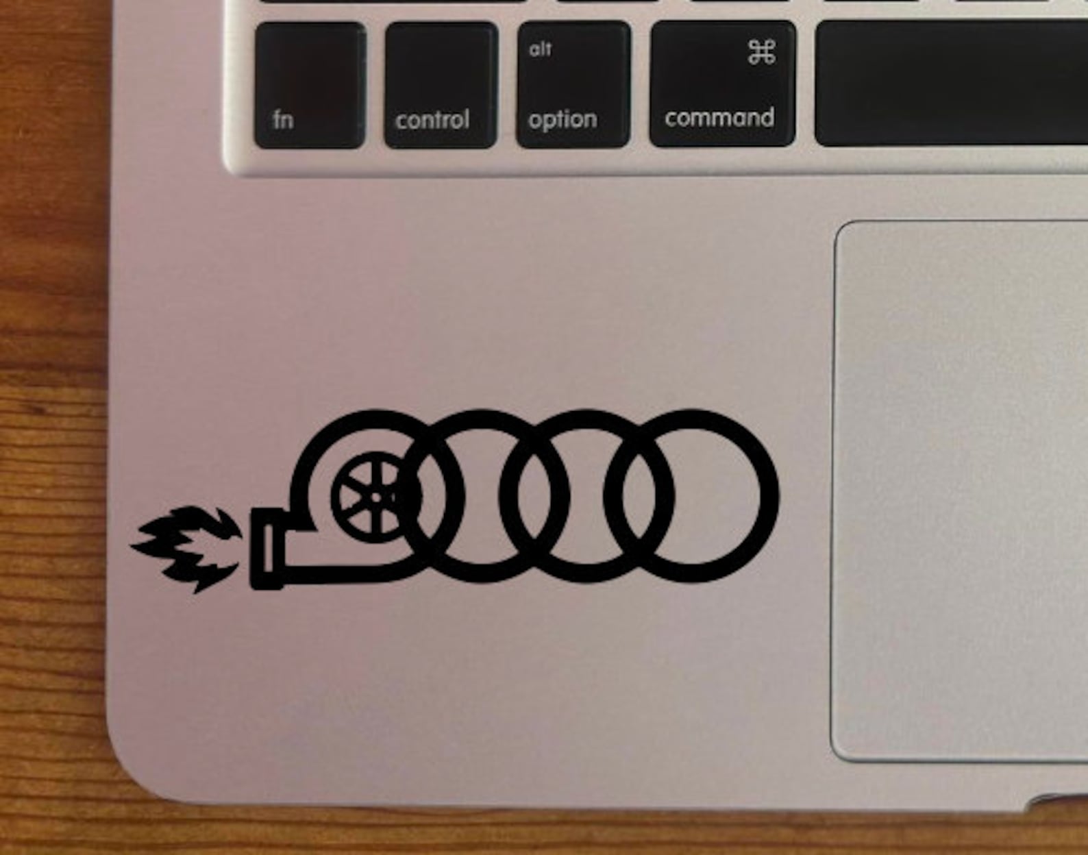 Turbo Audi Decal | Audi Emblem Logo | Vinyl Sticker | Laptop, Car ...