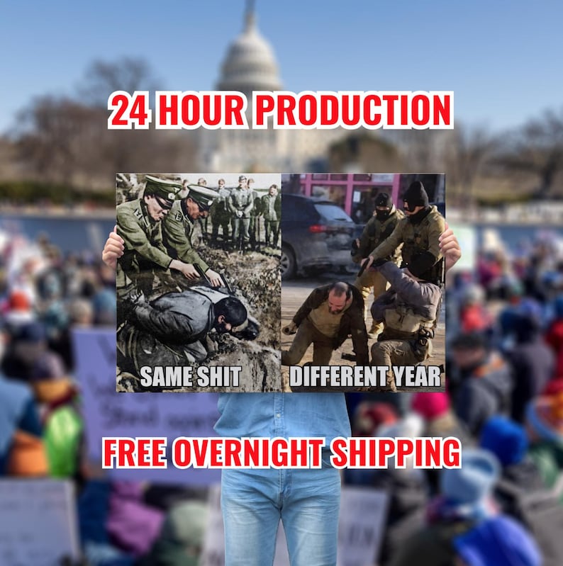 Same Shit Different Year (double-sided) Printed Cardstock Poster ...