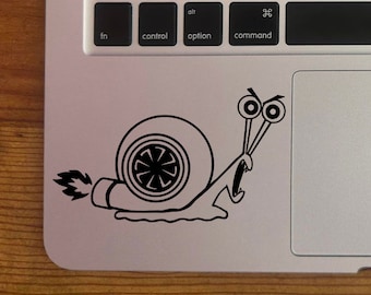 Turbo Snail Decal Turbocharged Car Decal Snail Boost Decal Vinyl ...
