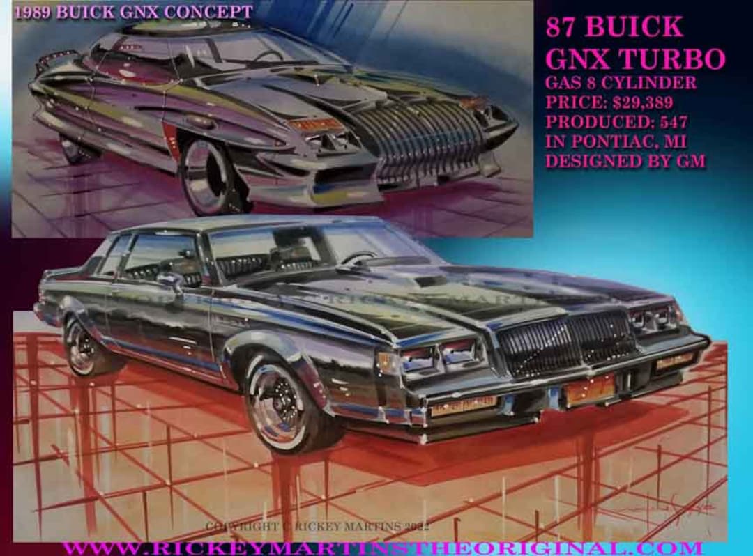 1989 Buick Gnx Concept - Etsy