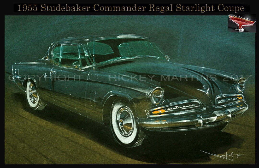 1954 Studebaker Commander Regal Starlight Coupe - Etsy