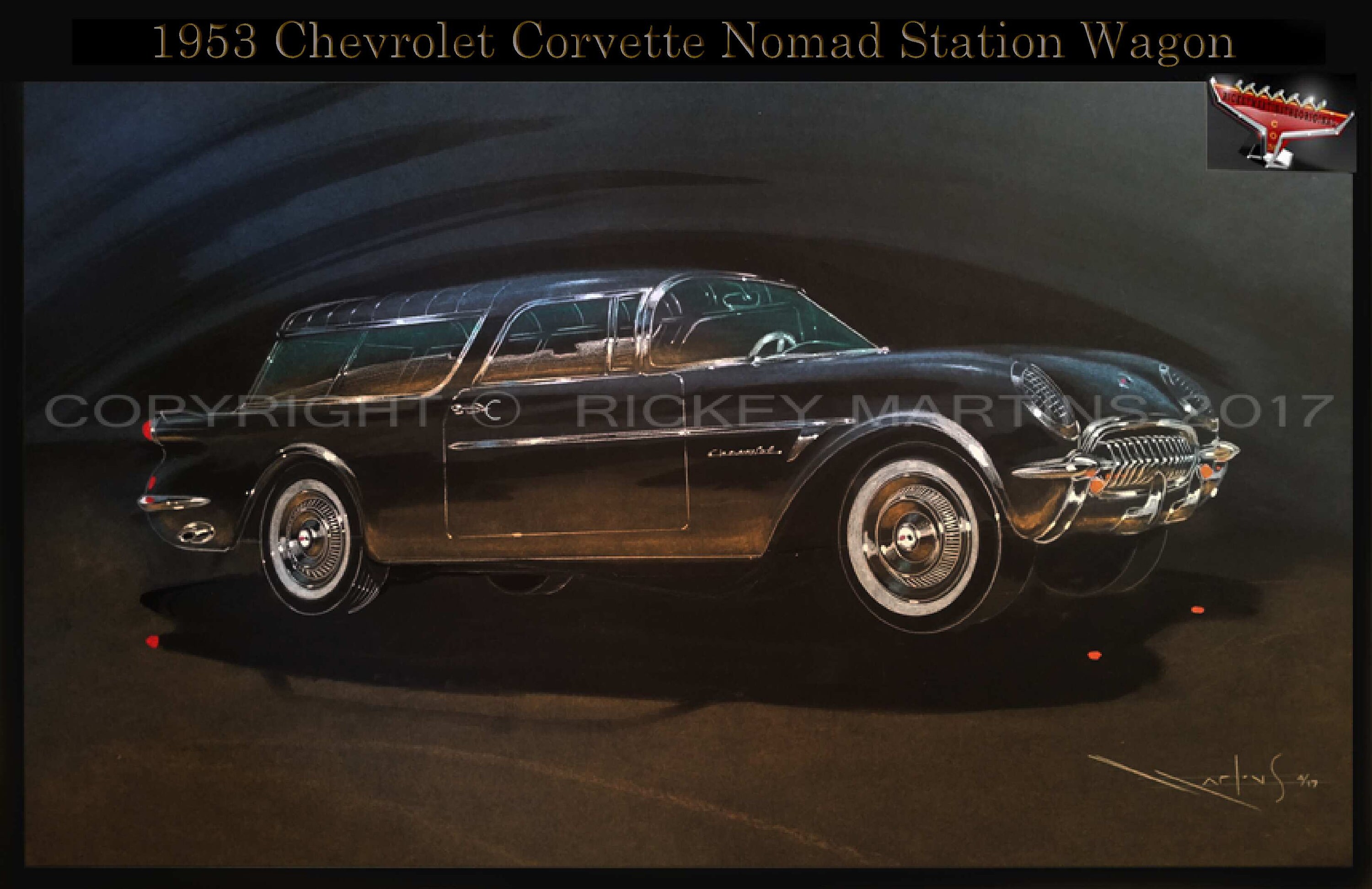 1953 Chevrolet Corvette Nomad Wagon - Etsy
