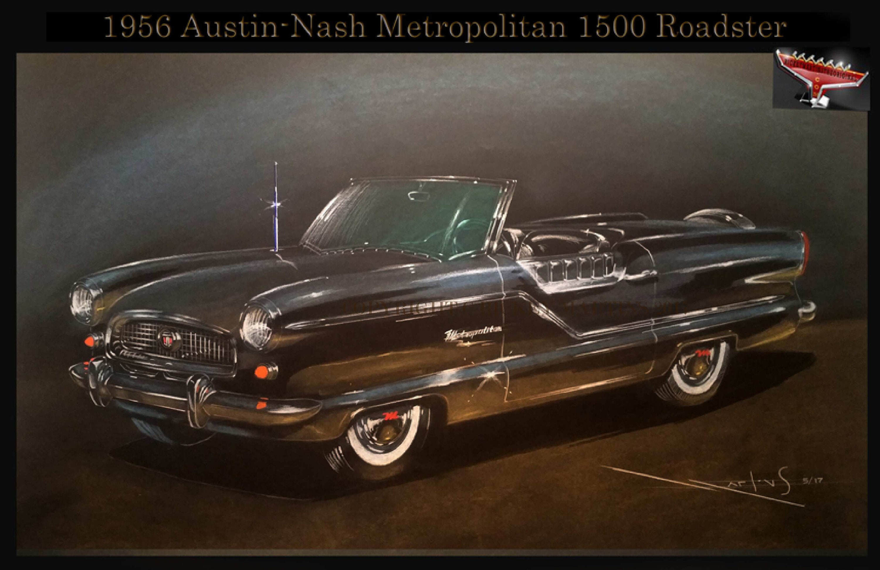 1956 Austin Nash Metropolitan 1500 - Etsy