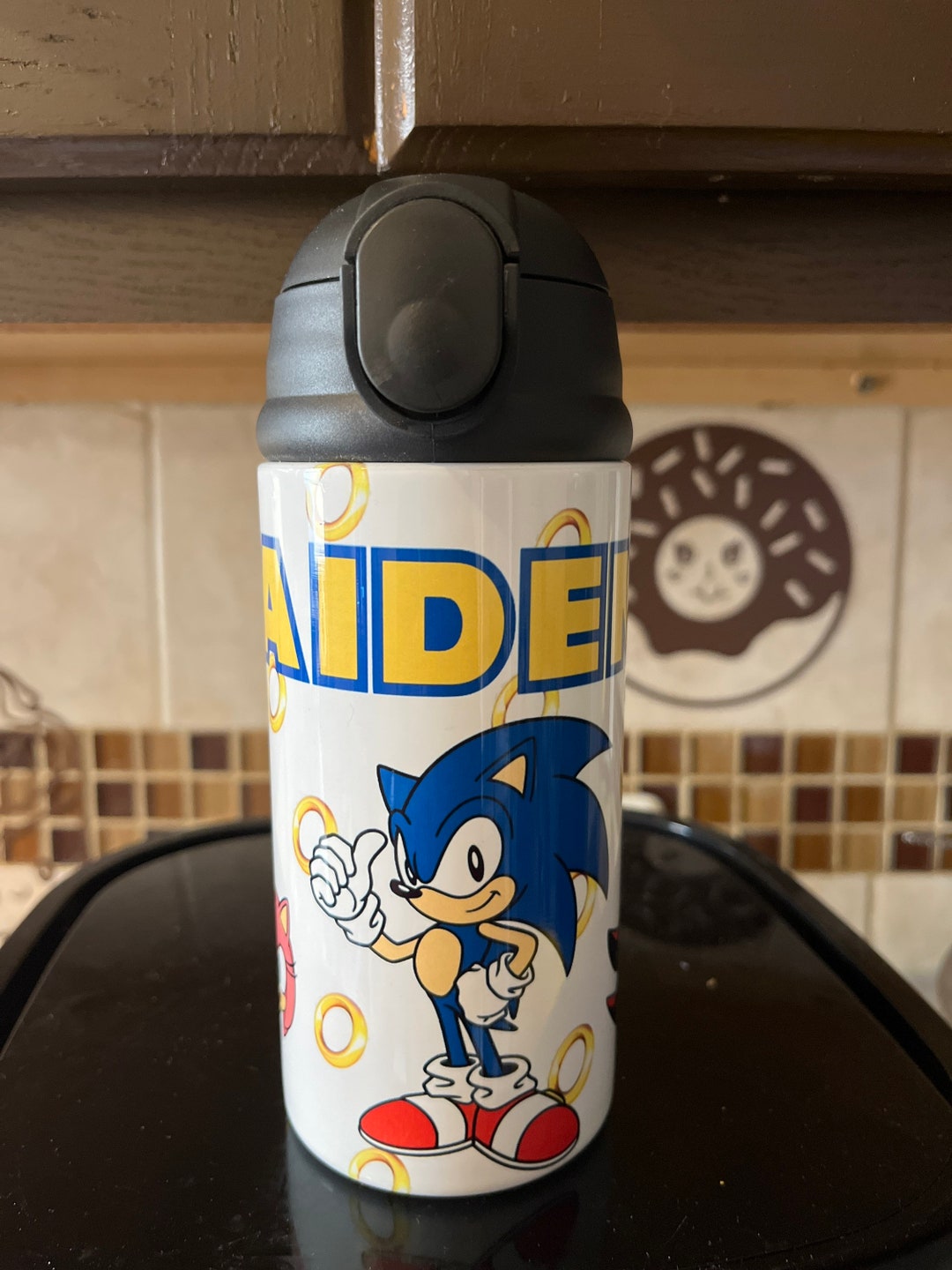 Sonic Water Bottle - Etsy