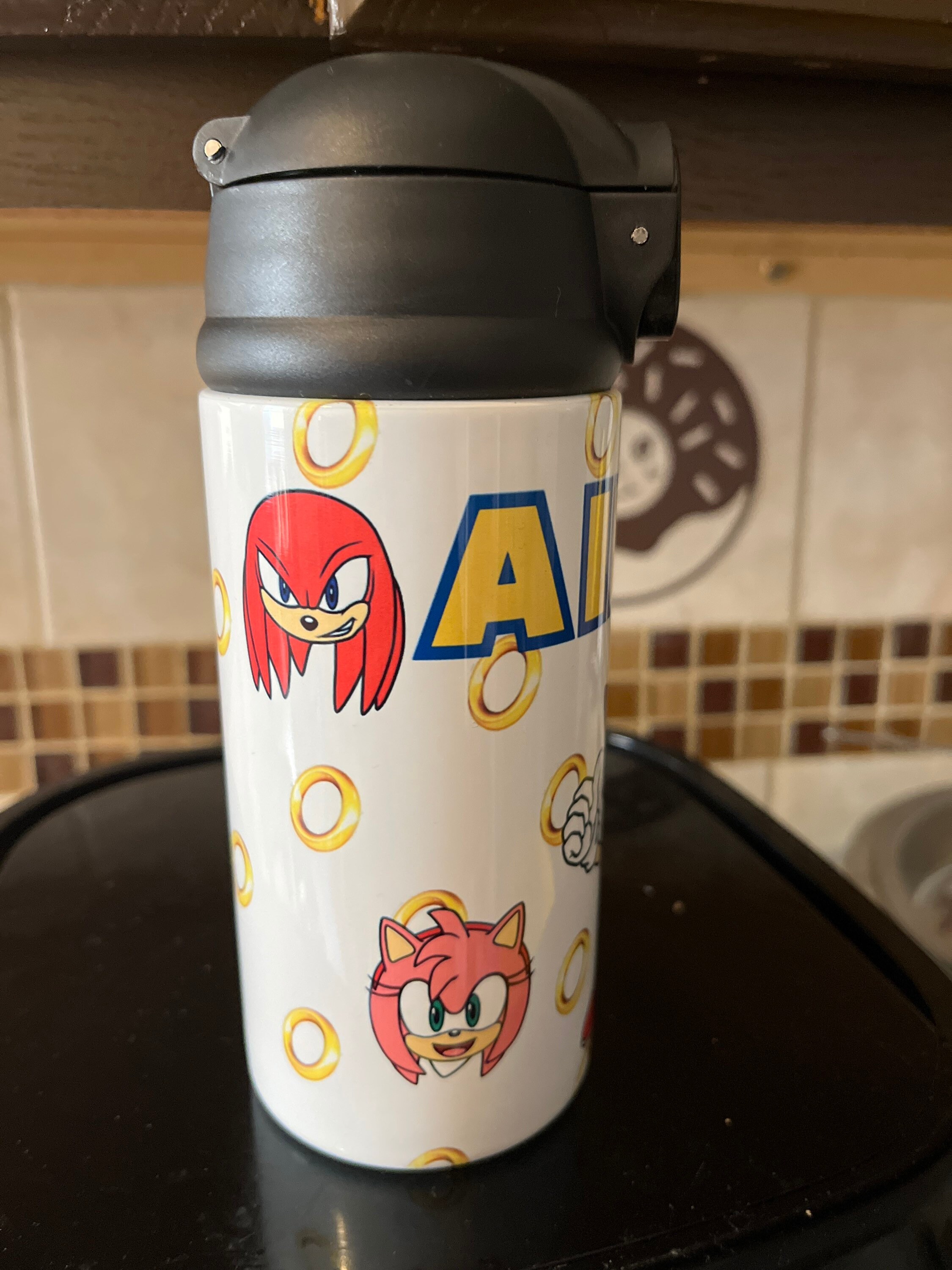 Sonic Water Bottle - Etsy