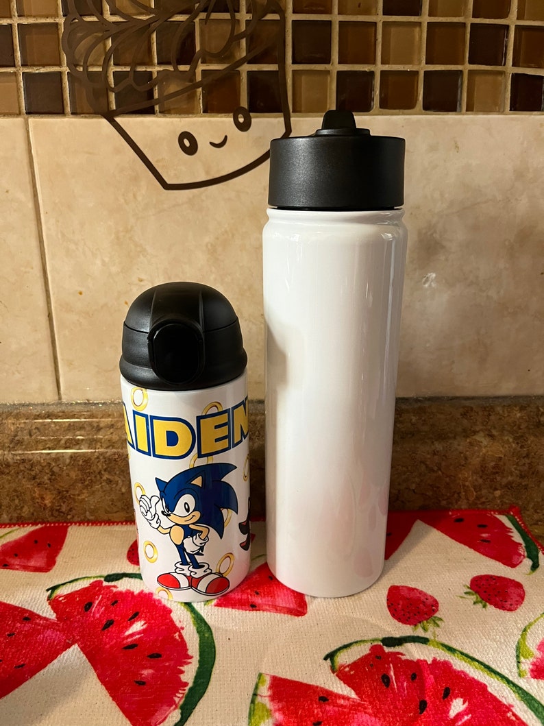 Sonic Water Bottle - Etsy