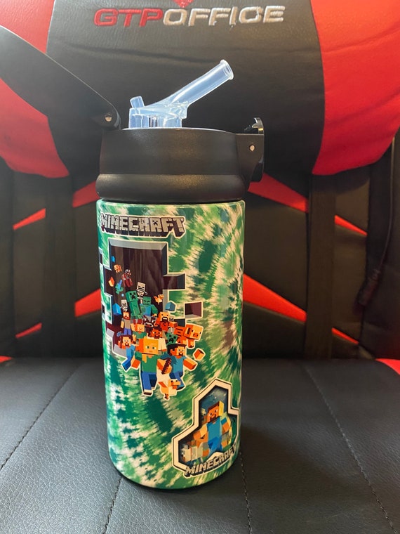 Minecraft 12oz Water Bottle - Etsy