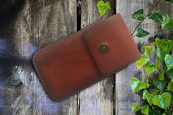Leather Phone Case for Belt. Leather Phone Holster. Iphone - Etsy