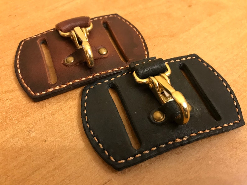 Leather Belt Key Hook Convenient Holder for Hanging on the - Etsy