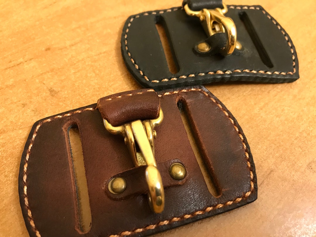 Leather Belt Key Hook, Convenient Holder for Hanging on the Lap Belt of ...