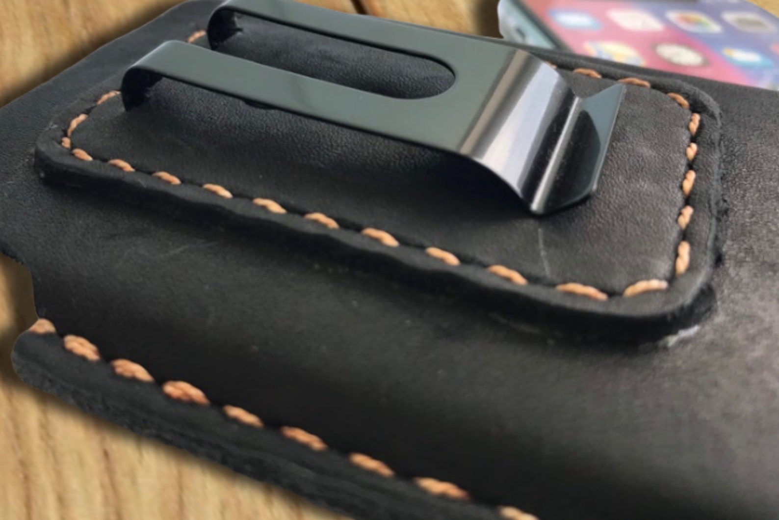 Heavy Duty Gun Leather Case for Iphone Samsung Motorola - Etsy