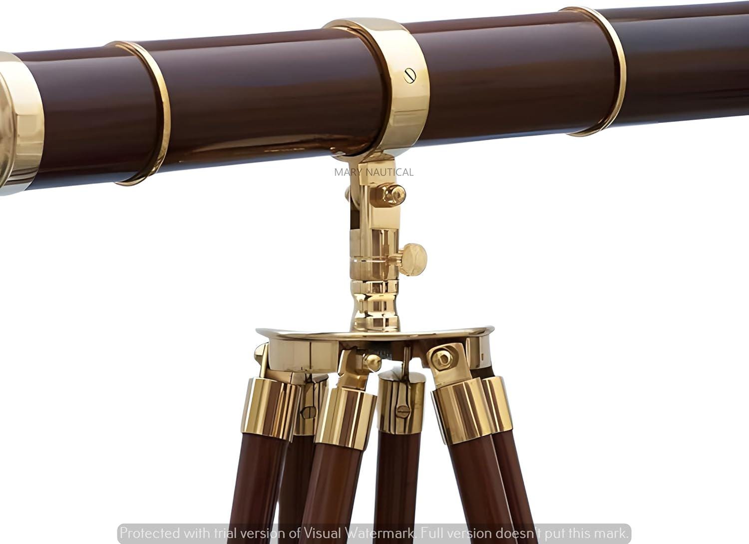 39" Marine Single Barrel Sailor Spyglass Marine Time Telescope Antique ...