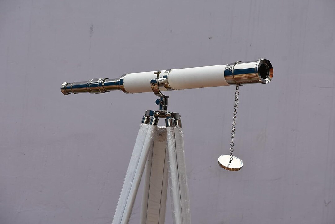 Vintage Retro Single Barrel Sailor Spyglass Marine Telescope Royal Navy ...