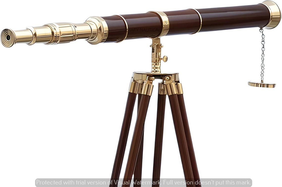 39" Marine Single Barrel Sailor Spyglass Marine Time Telescope Antique ...