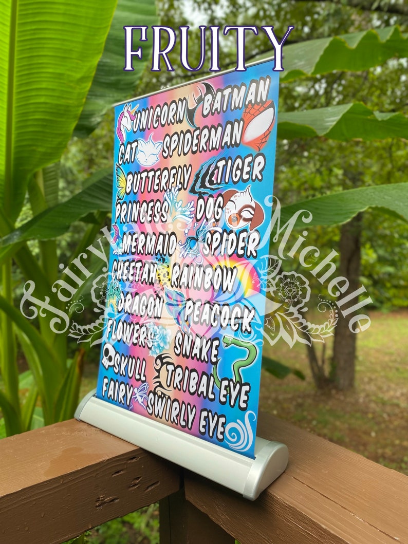 CUSTOMIZED Vinyl Word Board Portable Durable Retractable Tabletop ...