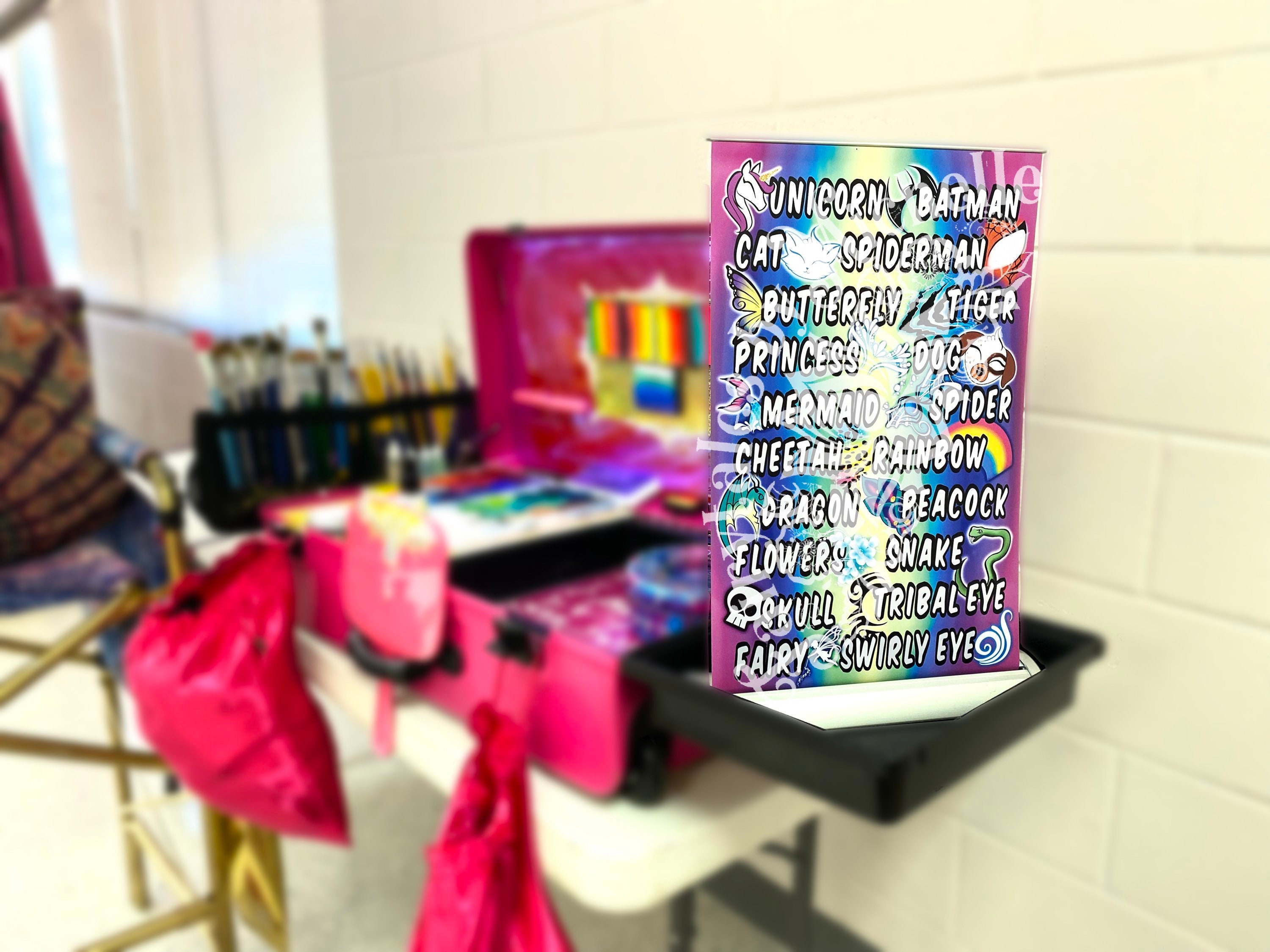 CUSTOMIZED Vinyl Word Board Portable Durable Retractable Tabletop ...