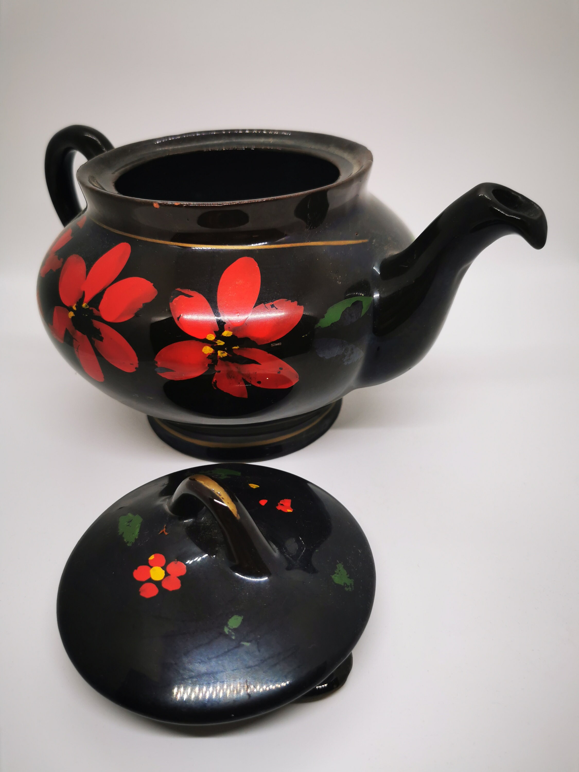Vintage Royal Canadian Art Pottery Teapot - Etsy