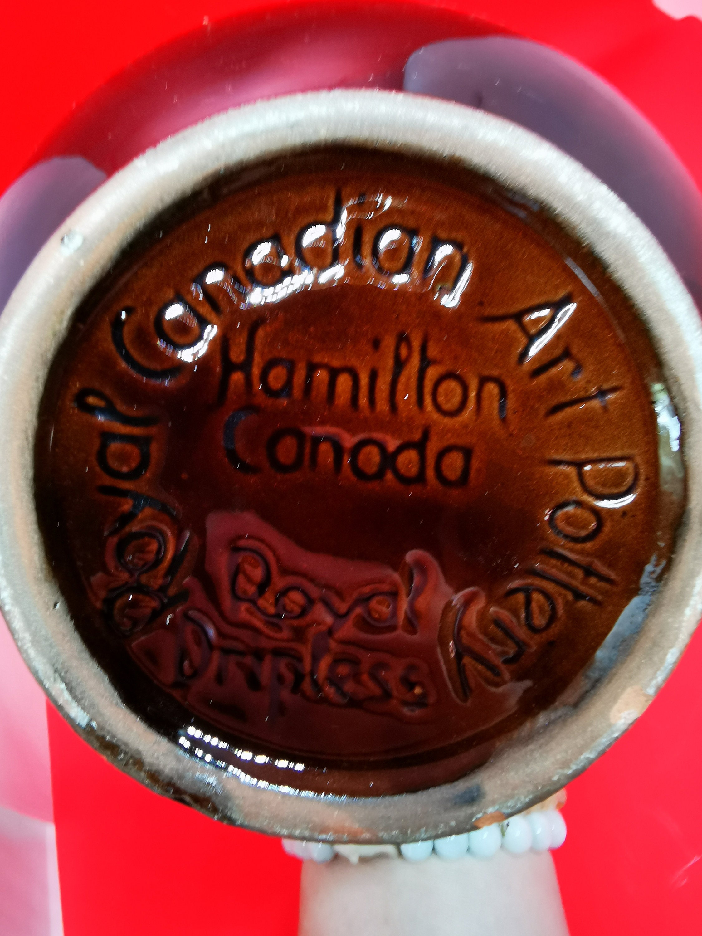 Vintage Royal Canadian Art Pottery Teapot - Etsy