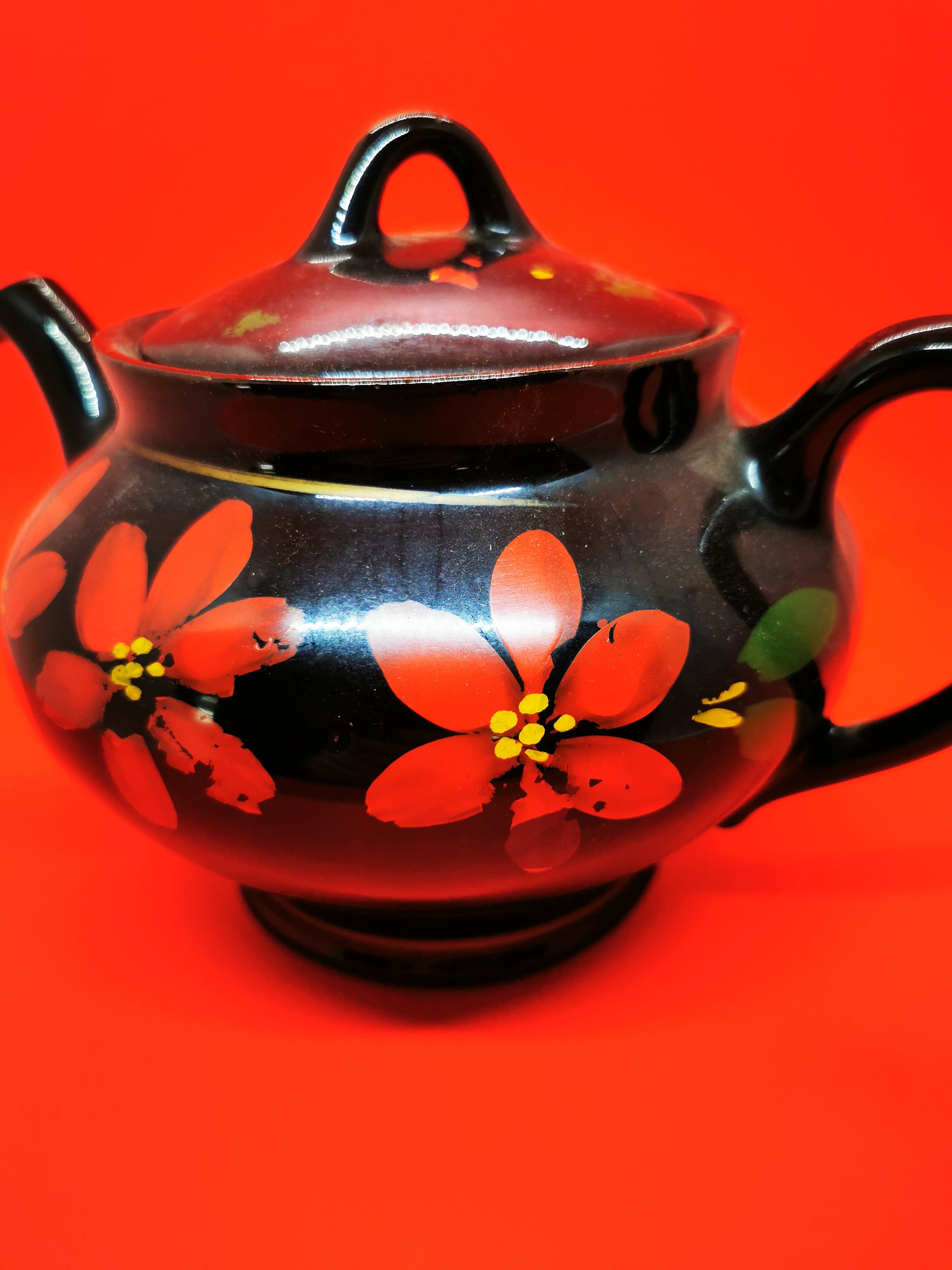 Vintage Royal Canadian Art Pottery Teapot - Etsy