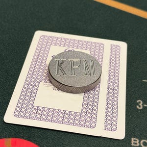 Personalized Stainless Steel Poker Card Protector - Etsy