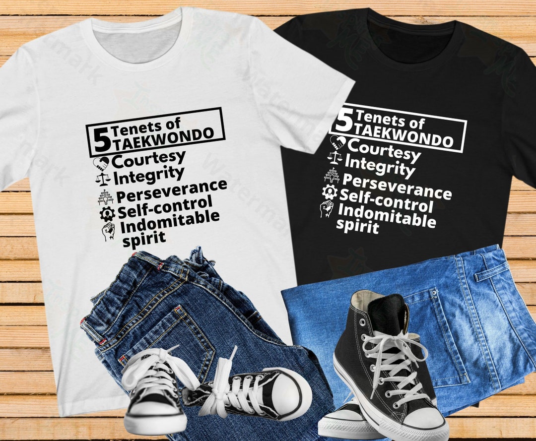 5 Tenets of Taekwondo, 5 Tenets of TKD, Taekwondo Spirit, Taekwondo ...