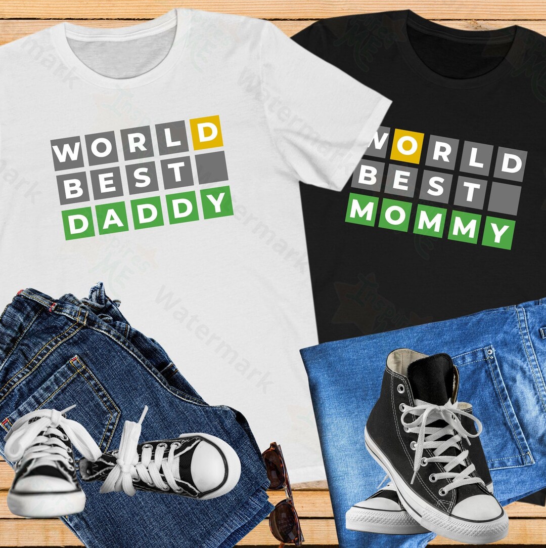 World Best Daddy, I Love You Dad, Wordle Word Game, Valentine Day ...