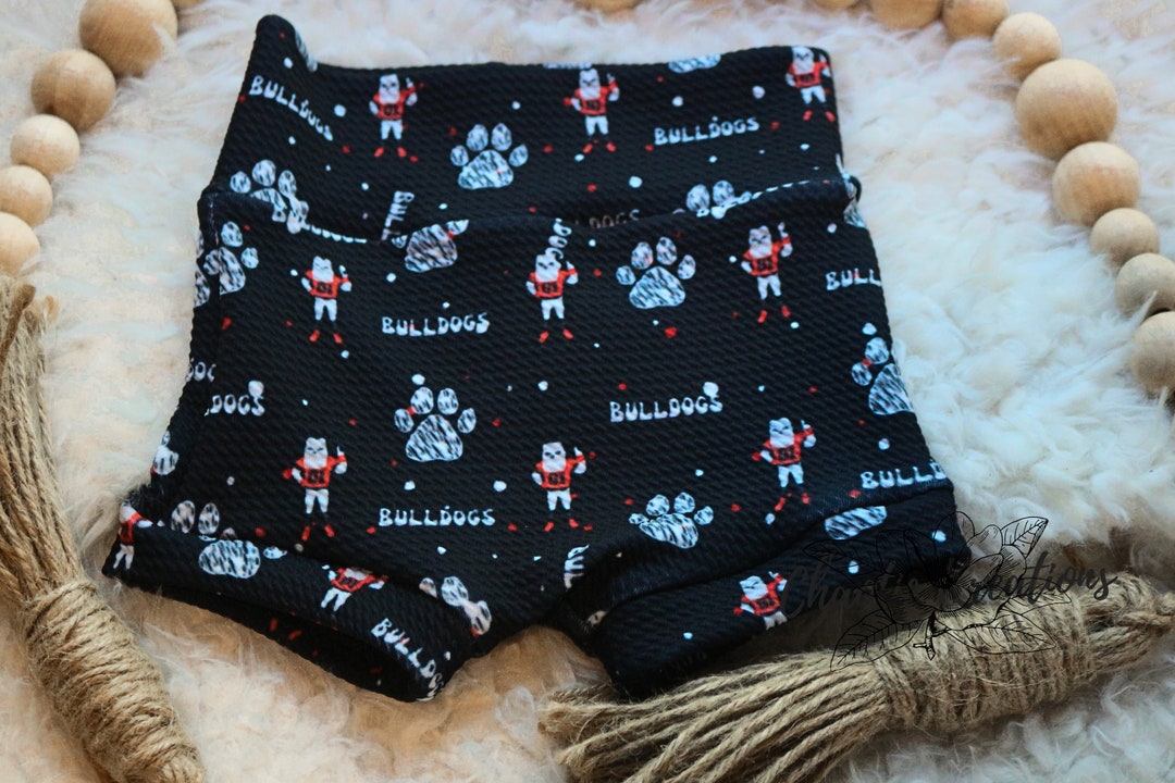 Geogia Mascot on Black Bummies Diaper Covers Bloomers - Etsy