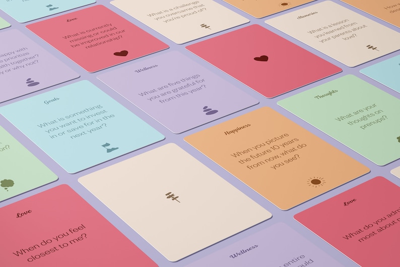 150 Conversation Starter Cards for Couples: Relationship Game ...