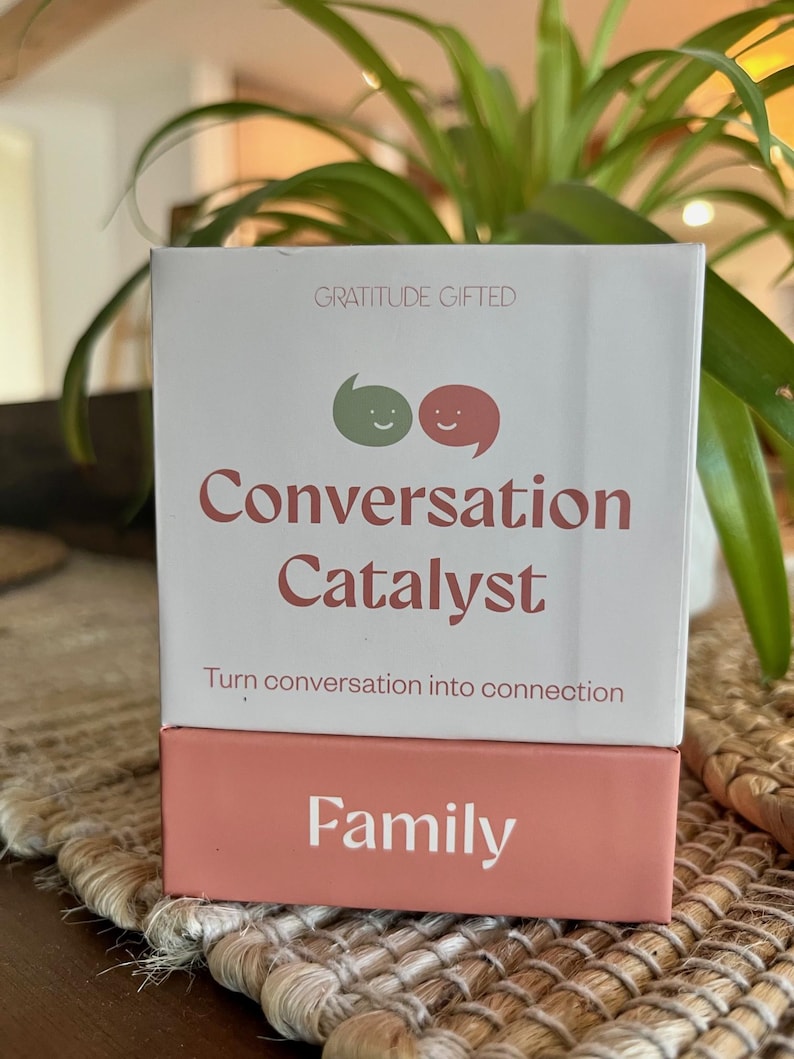Conversation Catalyst Family Card Game: 150 Table Topics | Teen ...