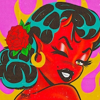 Batty - Art Print - Etsy