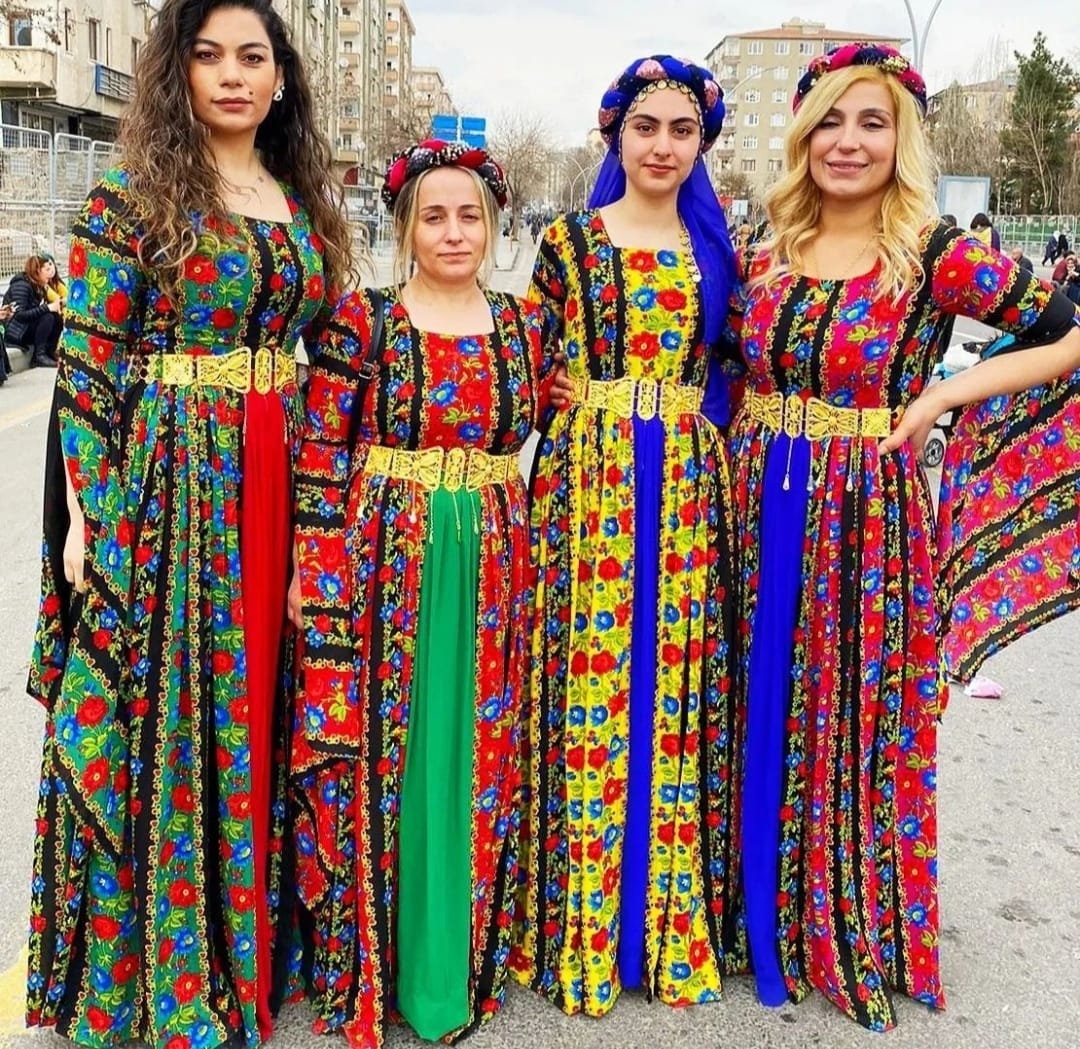 Kurdish Dress Ethnic Dress Tradiontal Dress Vintage Dress - Etsy