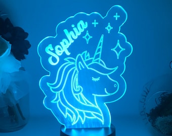 Custom LED Night Light - Etsy