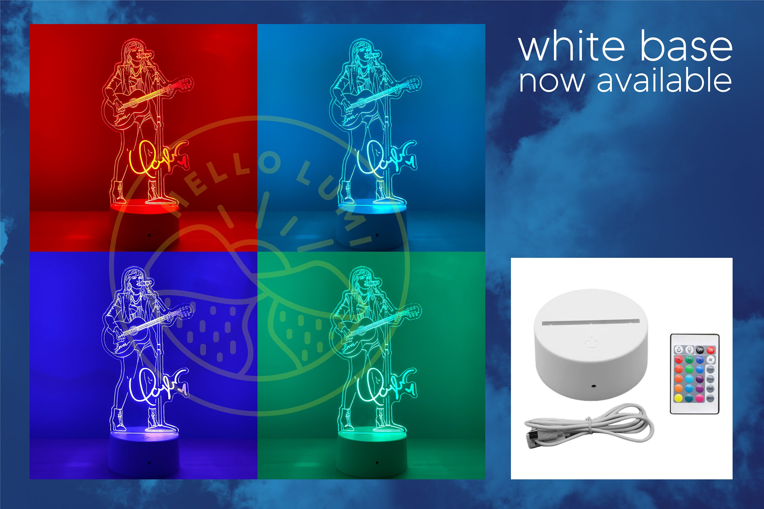 Taylor Swift LED Night Light - Etsy