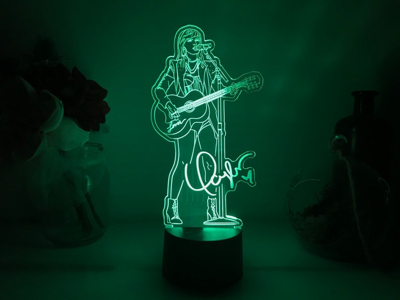 Taylor Swift LED Night Light - Etsy