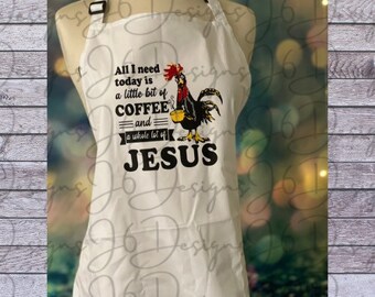 Jesus Apron - Etsy