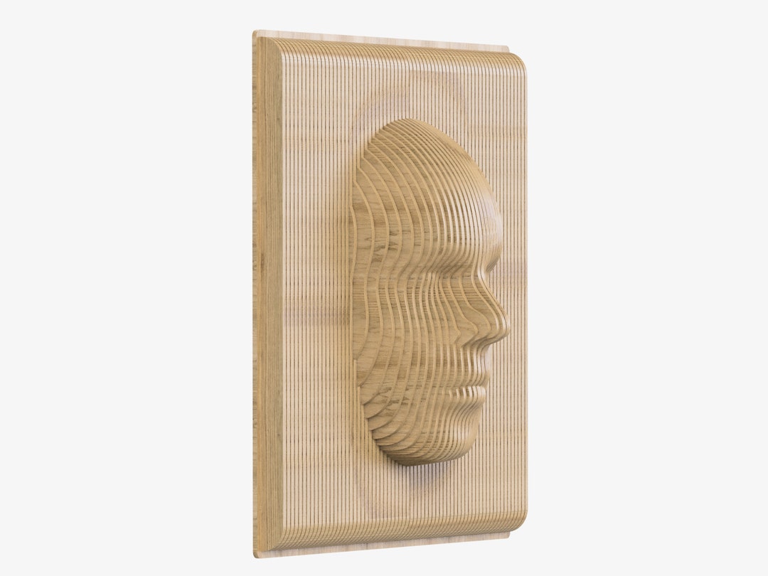 Painting With Face - Parametric - Laser Cutting File - Etsy