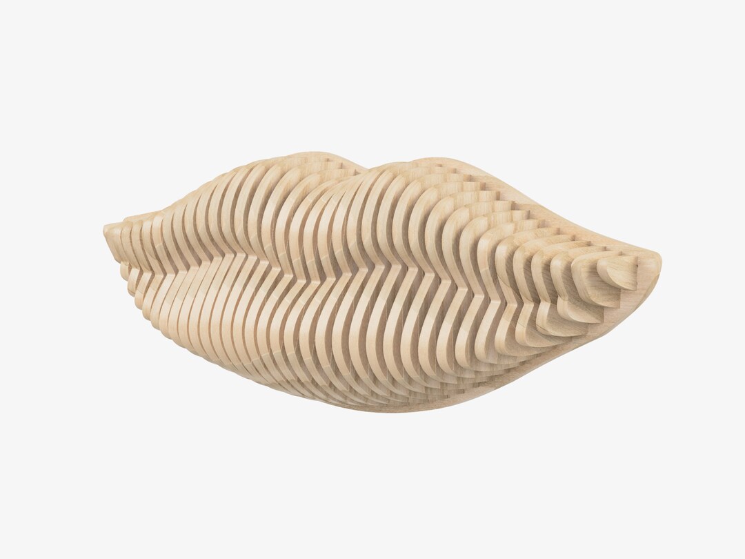 Parametric Lips 1 Meter - File for CNC - Etsy